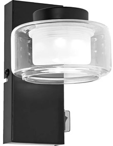 Osram - LED Koupelnové nástěnné svítidlo ORBIS FLAME LED/5,5W/230V IP44 černá 4099854448003