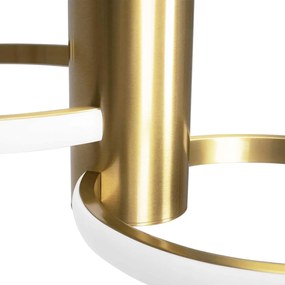 Toolight Toolight, LED stropní svítidlo 50x30,5cm, 22W, APP1402-CW, zlatá lesklá, OSW-05849