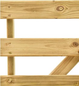 Zahradní lavice 120 cm impregnované borové dřevo 315393