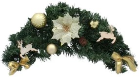 Bestent Vánoční ikebana 60cm Zlatá Golden