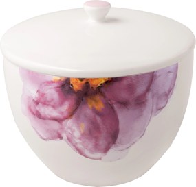 Villeroy&Boch Rose Garden dóza na sypaný čaj s pokličkou 0,7l, Villeroy & Boch