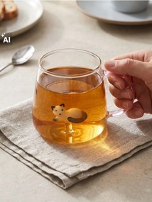 Sinsay - Skleněný hrnek s uchem - vícebarevná
