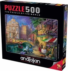 ANATOLIAN Puzzle Romantické Benátky / 500 dílků / od 12 let