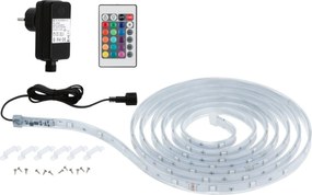 P 78891 SimpLED LED Strip Venkovní základní sada 3m IP44 8,5W 24LEDs/m RGB - PAULMANN