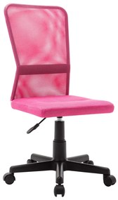 Kancelářská židle růžová 44 x 52 x 100 cm síťovina textil 289513