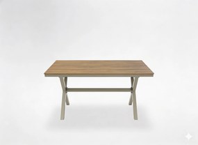 Zahradní stůl Dilan 150 cm béžový