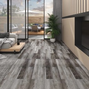 Nesamolepicí PVC podlahová prkna 5,26 m² 2 mm pruhované dřevo,  146572