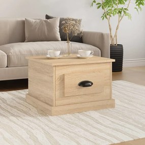 vidaXL Konferenční stolek 50x50x35 cm kompozitní dřevo [816255] Barva: bílá s vysokým leskem