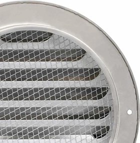 vidaXL Kryty vzduchových ventilátorů 2 ks Stříbrná 200 mm [42019382]