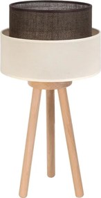 Brilagi - LED Stolní lampa BOHO STYLE 1xE27/15W/230V krémová/hnědá