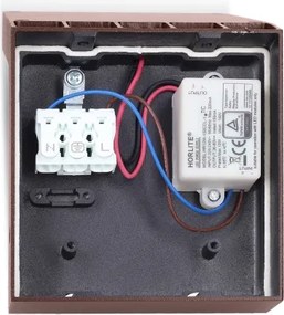 BRILAGI - LED Venkovní nástěnné svítidlo RIANO LED/8W/230V hnědá IP65