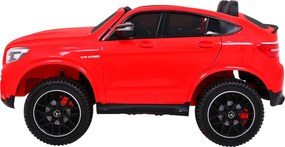 Ramiz Dětské autíčko Mercedes GLC 63S červené SUV + pohon 4x4