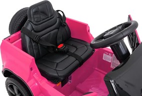 Elektrické autíčko Land Rover Defender růžové