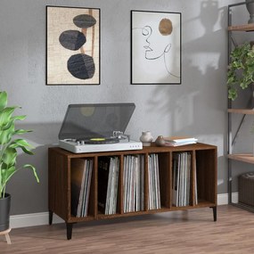 Skříňka Na Lp Desky Hnědý Dub 100X38X48 Cm Kompozitní Dřevo