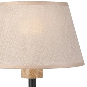 Brilagi - LED Stolní lampa ANTHONY 1xE14/40W/230V dub/béžová
