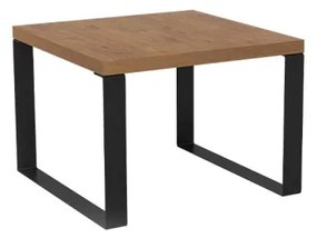 Moderní konferenční stolek Wyskiz, Barva:: černá / dub lancelot