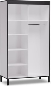 ADRK Furniture Posuvná skříň BELL-M 120 SW-BLM-120-W