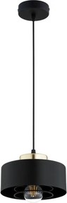 Brilagi - Lustr na lanku SPRING 1xE27/60W/230V pr. 20 cm černá/zlatá