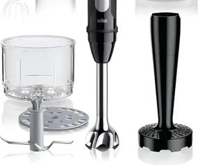 Braun MQ55254M černá / Tyčový mixér / 1000 W
