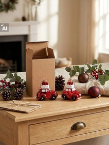 Sinsay - Vánoční baňky ve tvaru aut 2 pack - vícebarevná