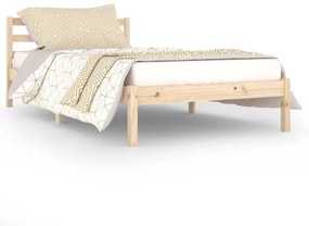 Rám postele masivní borovice 100 x 200 cm - Default Title