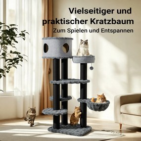 Škrabadlo pro kočky fudajo – 190 cm (66002)