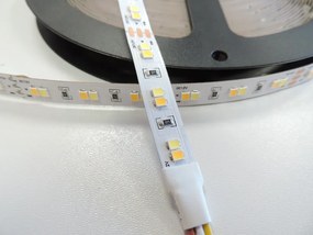 CCT LED pásek 24W/m, PROFI, 3000-6000K, 24V, IP20, 120LED/m, 2835