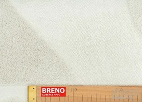 Breno Kusový koberec POMPEI 1614 Cream, 80x150 cm, Bílá
