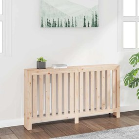 vidaXL Kryt na radiátor 153 x 19 x 84 cm masivní borové dřevo [822577] Barva: Přírodní