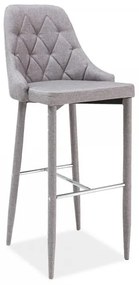 Barová židle Trix / šedá