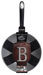 BERLINGERHAUS Wok s mramorovým povrchem 28 cm Gray Stone Touch Line BH-1159