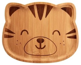 Dětský bambusový talíř TIGER