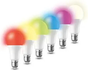 Solight WZ532 LED SMART WIFI žárovka 15W / klasický tvar / E27 / RGB /