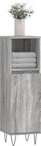 vidaXL Koupelnová skříňka 30x30x100 cm kompozitní dřevo [831562] Barva: Bílá