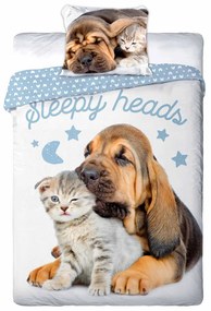 Bavlněné povlečení DELUXE PETS 140x200 cm