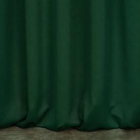 ZATEMŇOVACÍ ZÁVĚS NA PÁSCE ADLEY 135X270 CM TMAVĚZELENÁ