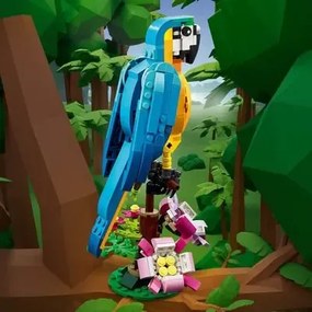 LEGO® Creator 3 v 1 31136 Exotický papoušek / Počet dílků: 253 / od 7