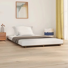 vidaXL Rám postele 120 x 200 cm masivní borovice [824563] Barva: medová hnědá