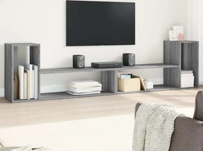vidaXL TV skříňky 2 ks 75 x 30 x 50 cm kompozitní dřevo [840798] Barva: Betonová šedá