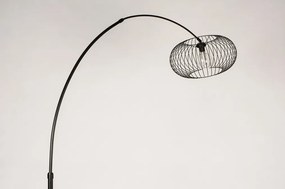 Stojací oblouková lampa Mayor Nero