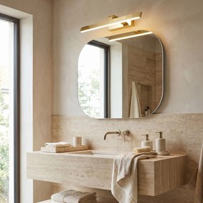Toolight Rea, Koupelnové nástěnné LED svítidlo SWE004-1W 43cm GOLD, OSW-20103
