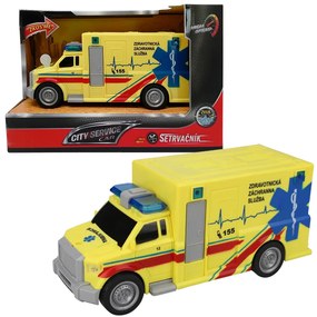 CITY SERVICE CAR - 1:20 Ambulance na setrvačník