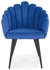 HALMAR K410 židle tmavě modrá
