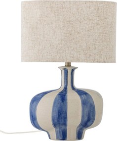 Keramická stolní lampa s textilním stínidlem (výška 46 cm) Alida – Bloomingville