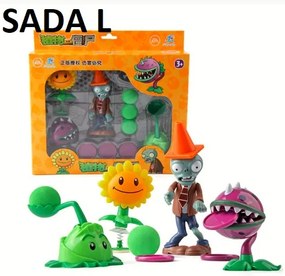 Silikonové figurky ze hry Plants vs Zombies 2 Set: sada L