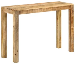 Konzolový stolek 110 x 35 x 76 cm masivní mangovníkové dřevo 337270