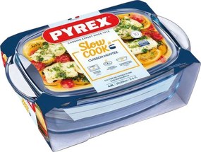 Skleněný pekáč  s víkem PYREX 6,7 l