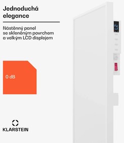 Klarstein Wonderwall Air Art Smart 320 infračervený ohřívač, 30 x 100 cm, 320 W, aplikace