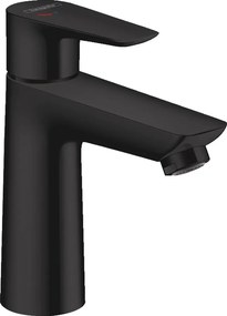 Hansgrohe Talis E, páková umyvadlová baterie 110 CoolStart s odtokovou soupravou s táhlem, černá matná, 71713670
