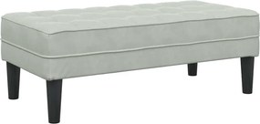 Set pohovek 2 ks Světle šedá Polyester 3329264